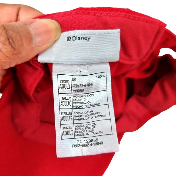 Disney | Accessories | Walt Disney World 971 Authentic Red Cap | Poshmark